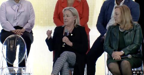 Upped Her Goal to 100% Growth Over Last Year